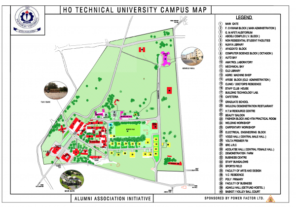 Maps & Directions - Ho Technical University